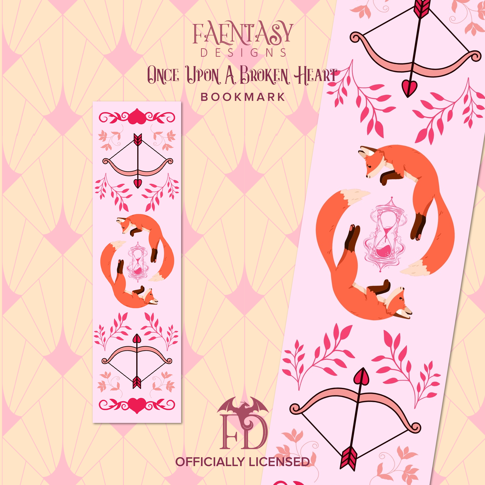 Once Upon a Broken Heart Bookmark – Faentasy Designs