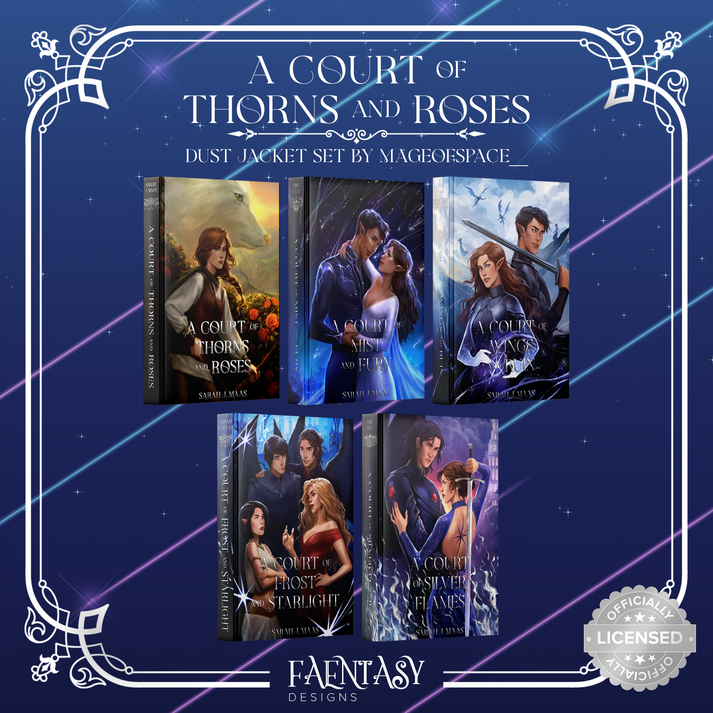 ACOTAR Dust Jacket Set – Faentasy Designs